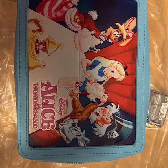 Loungefly | Bags | Disney Alice In Wonderland Tablet Sleeve Blue | Poshmark